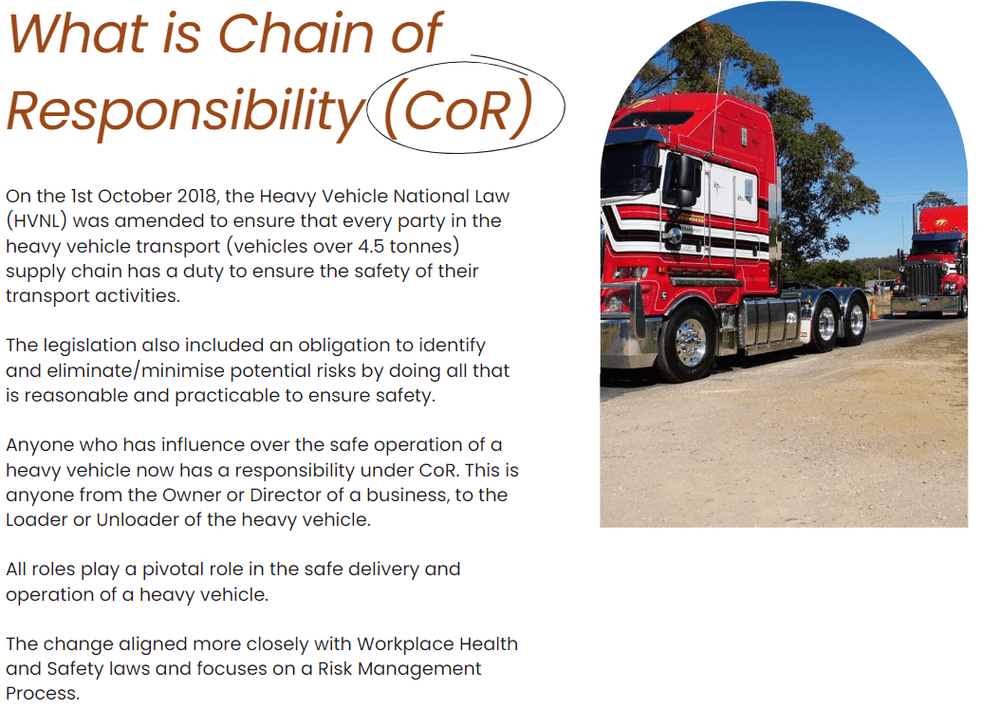 Chain of Responsibility — cor.com.au