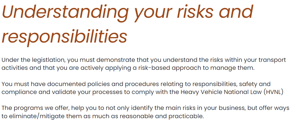 Chain of Responsibility — cor.com.au