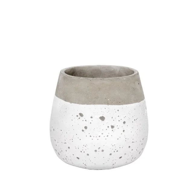 Nottingham Cement Cylinder Pot — Botanisor Florist
