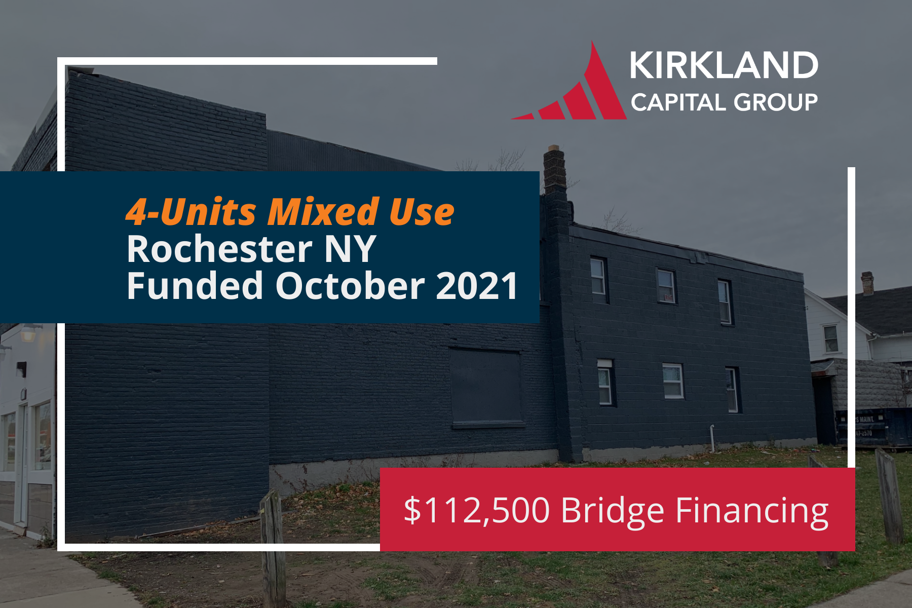 Our Funded Loans — Kirkland Capital Group