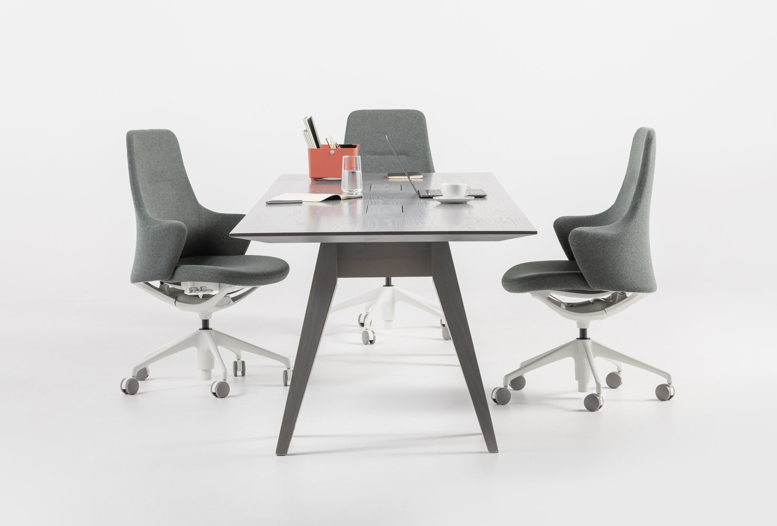 Stork table and leaner — Commercial furniture solutions | Aspect Furniture