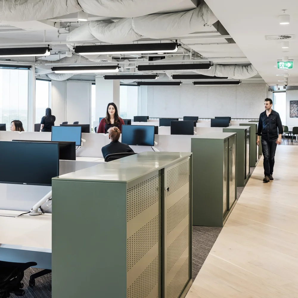 Slide storage — Commercial furniture solutions | Aspect Furniture