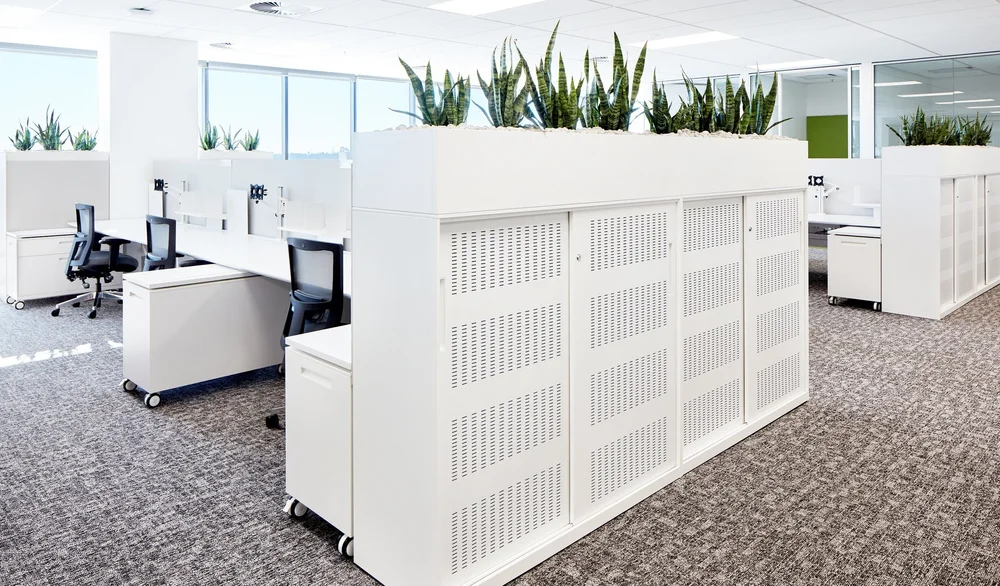 Slide storage — Commercial furniture solutions | Aspect Furniture