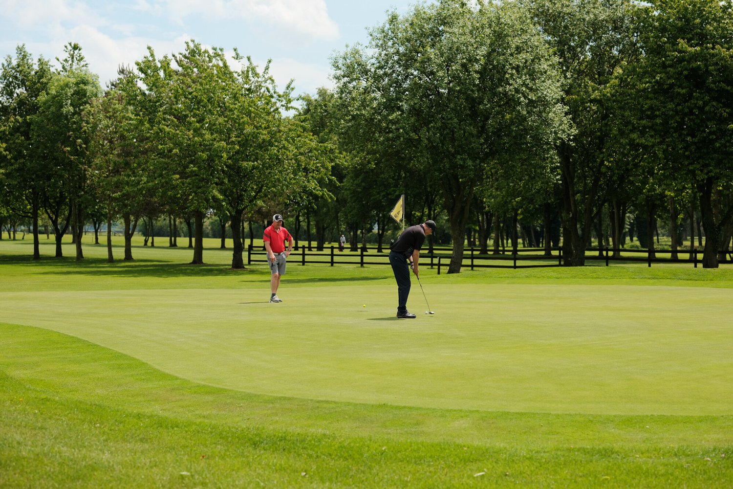 Golf at Laceby Manor in Lincolnshire