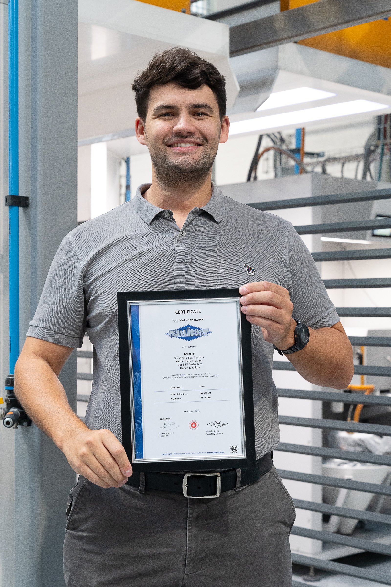 Garnalex Awarded QUALICOAT Approval for State-of-the-Art In-House Paint ...