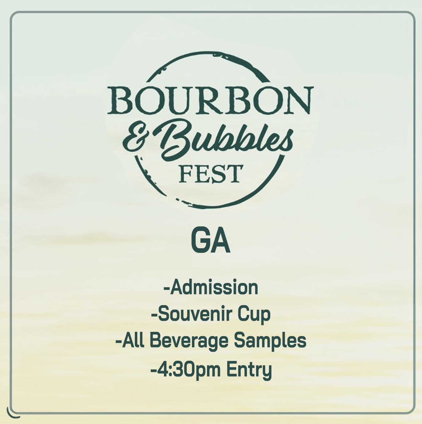 Tickets — Bourbon & Bubbles Fest