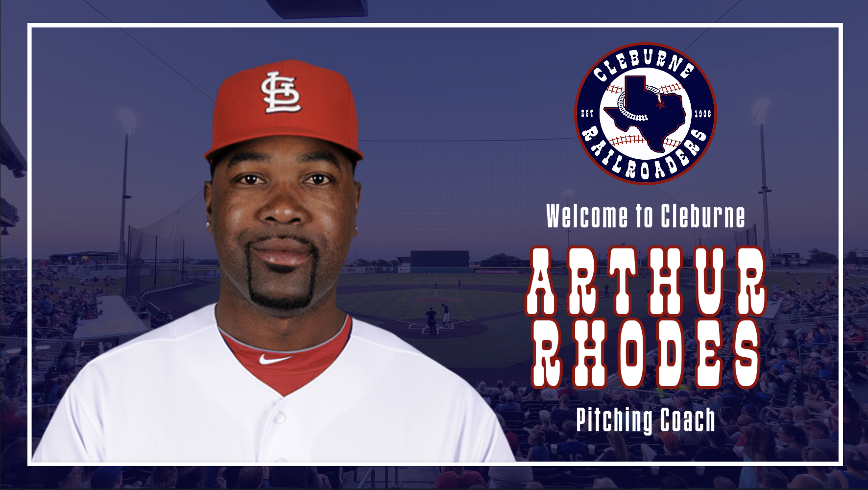 World Series Champion Arthur Rhodes Named Pitching Coach - Cleburne ...