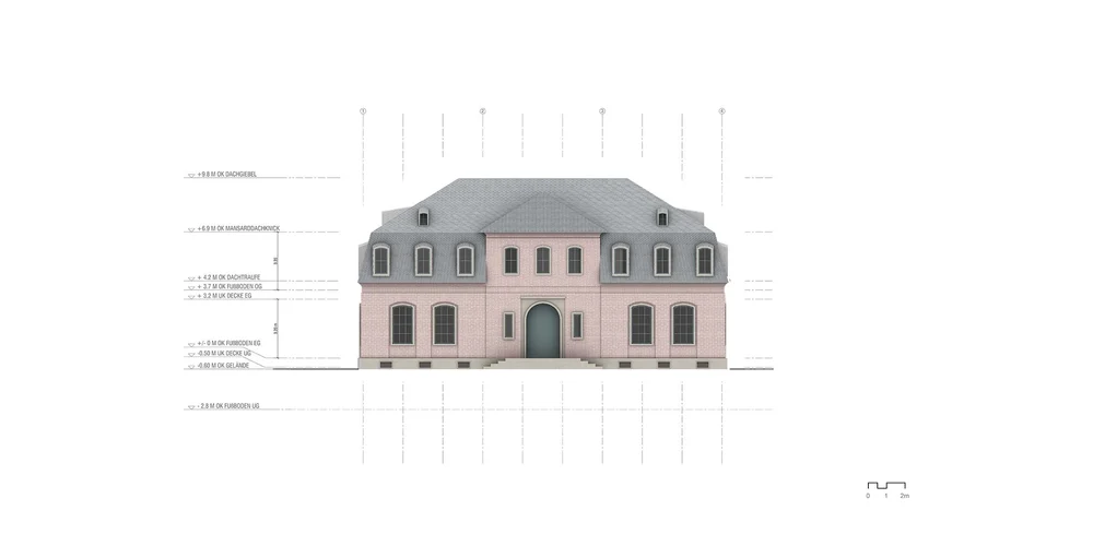Fachwerkvilla Single Family House — Hoff Architects
