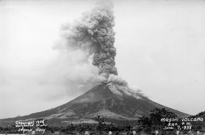 February 1. In the Philippines Mayon Volcano erupts, 1814. — THE RUCKER ...