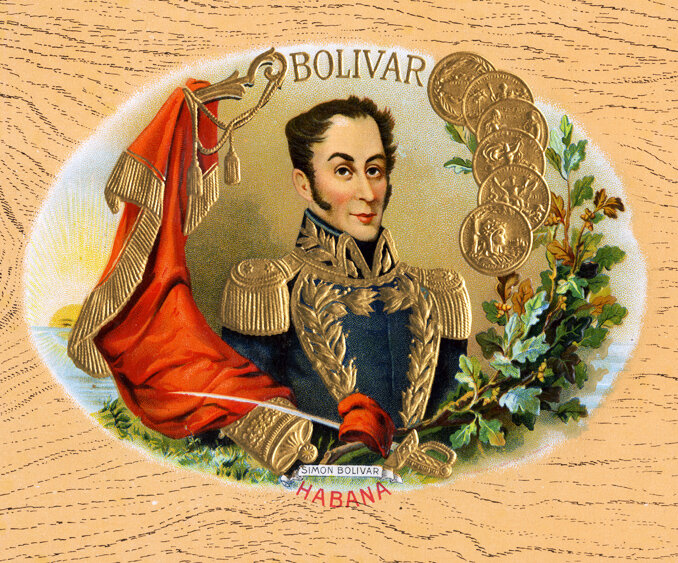 Simon Bolivar In Battle