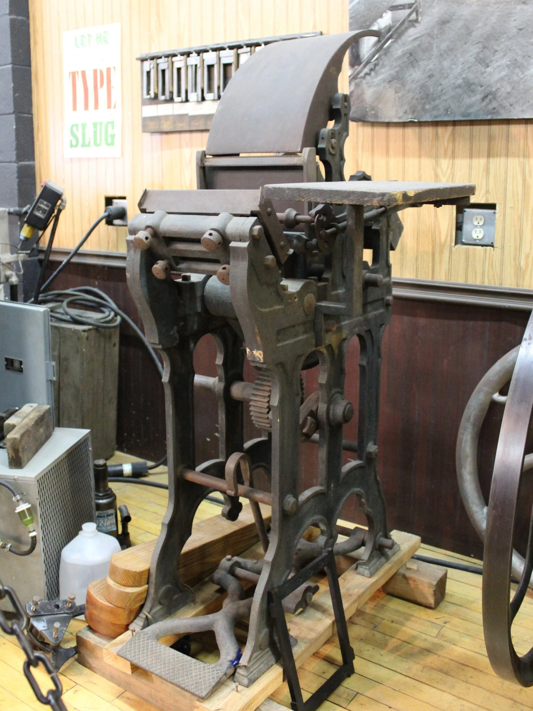 1851 Gordon Alligator Press — International Printing Museum