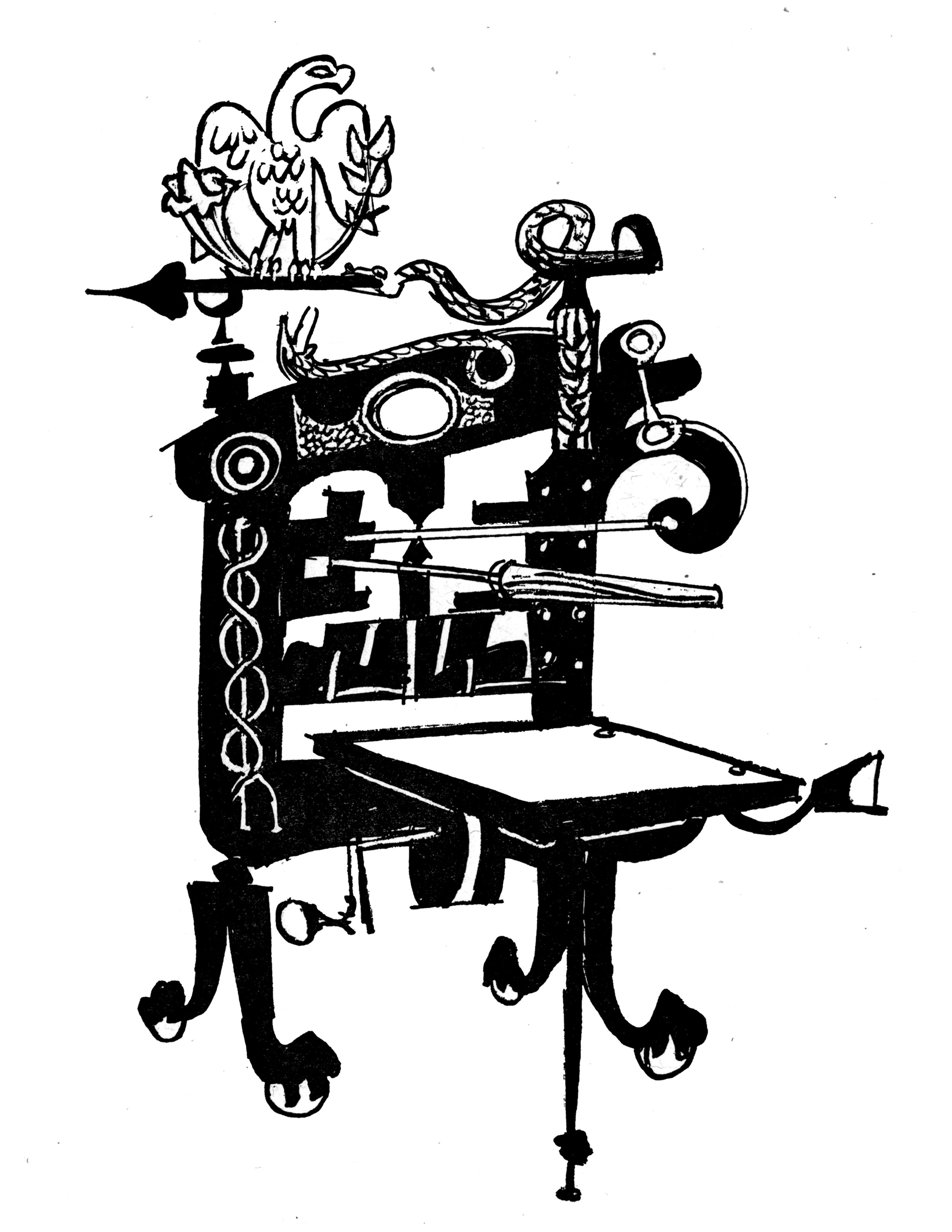 1824 Columbian Press — International Printing Museum