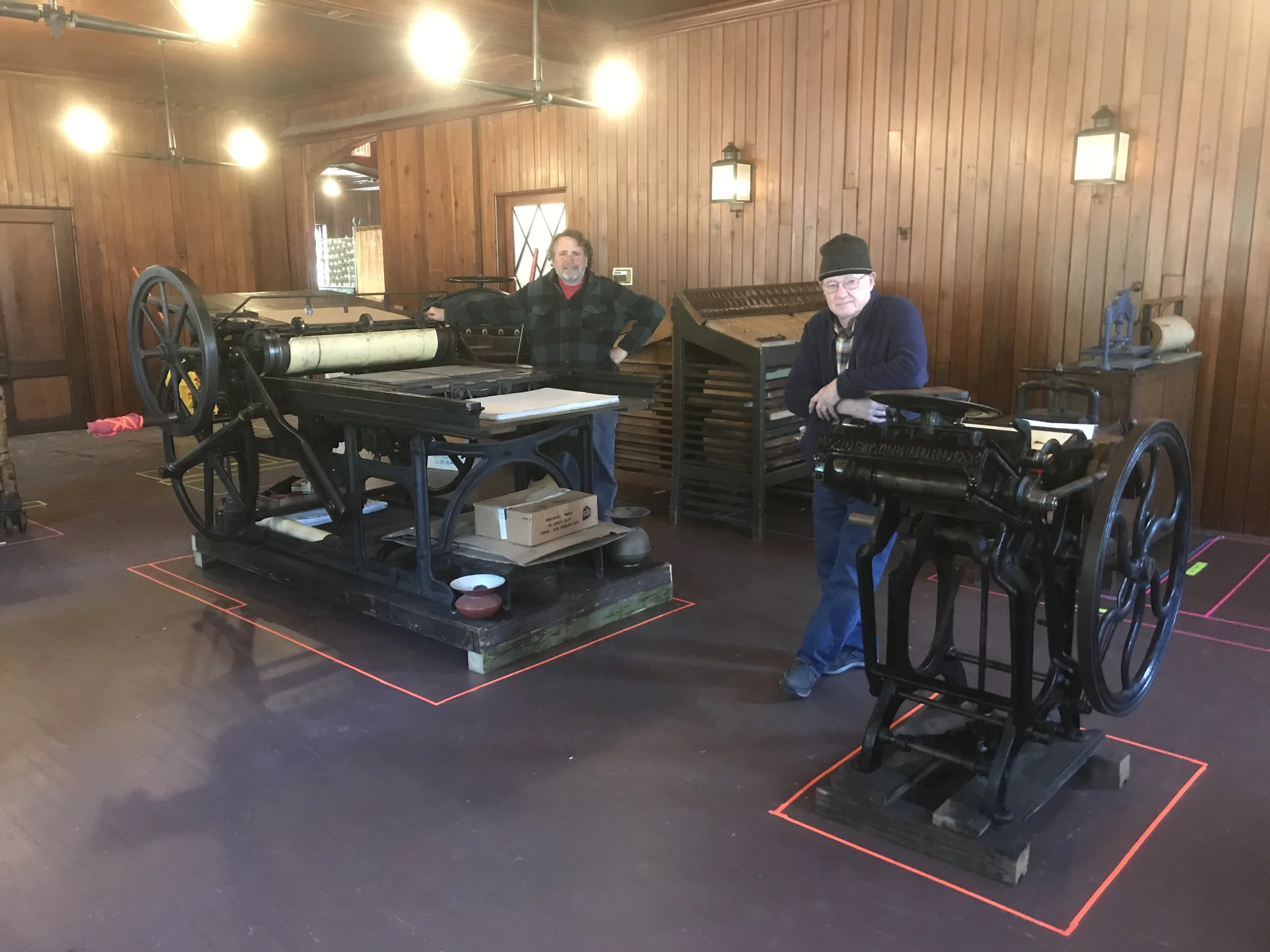 A PRINTING PRESS IN HBO’s GILDED AGE — International Printing Museum