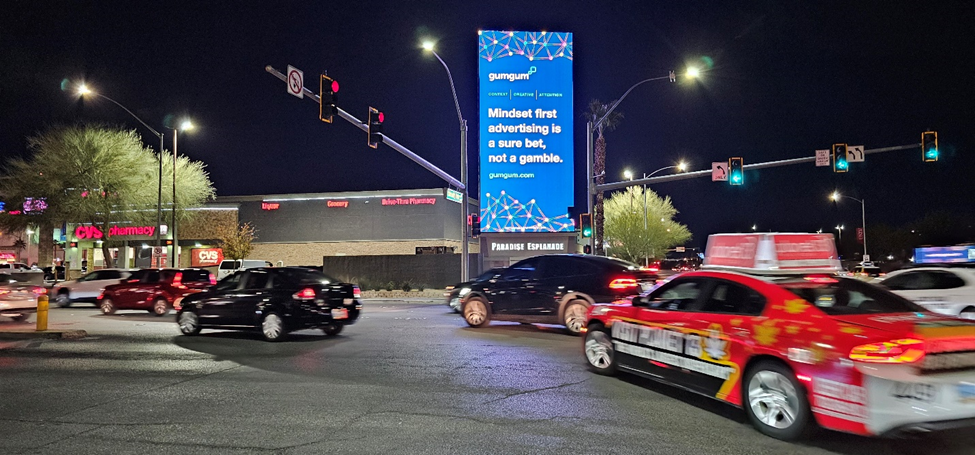 Spotlight Outdoor Ads - Las Vegas Billboard Outdoor Advertising