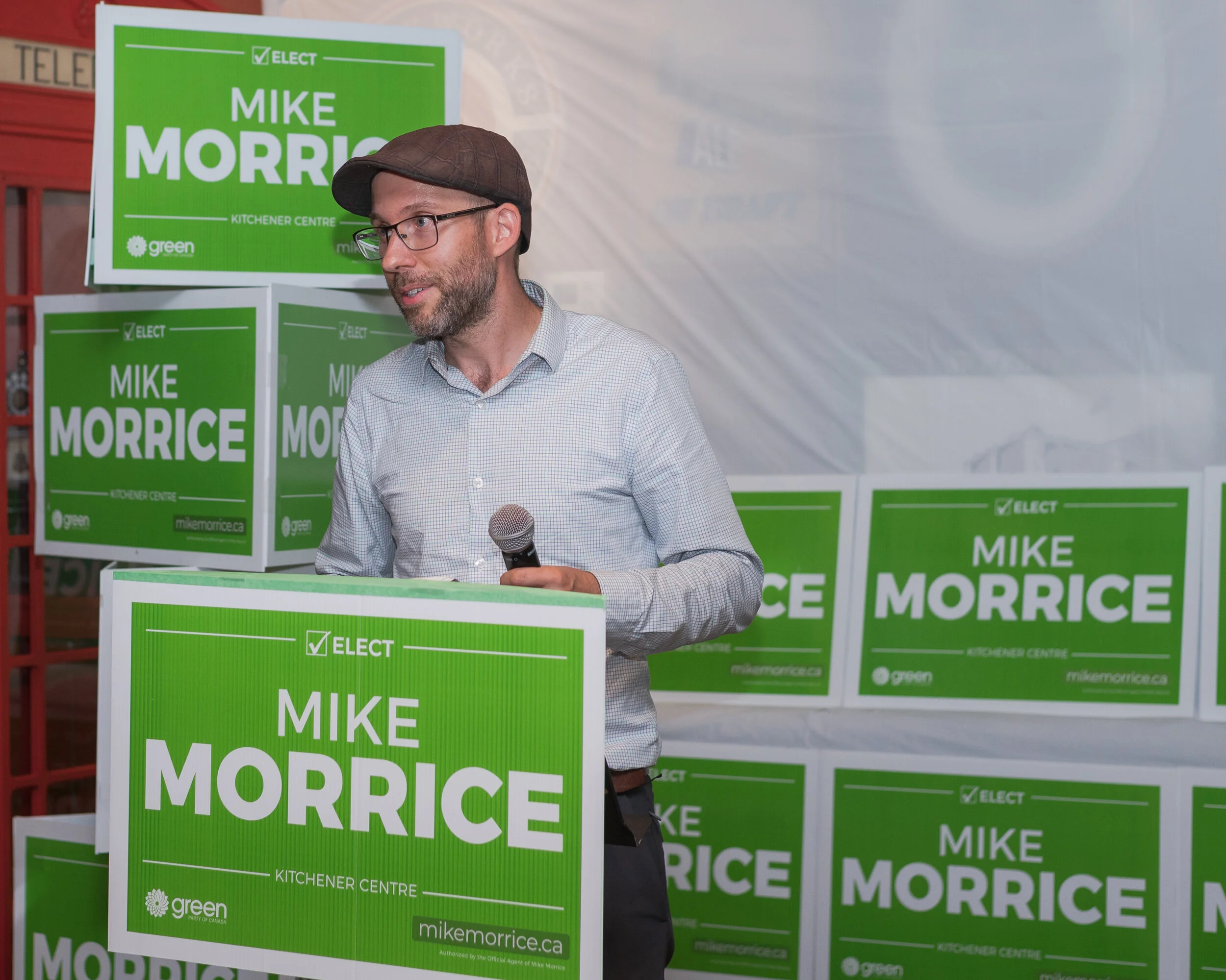 Mike Morrice Green Candidate for Kitchener Centre