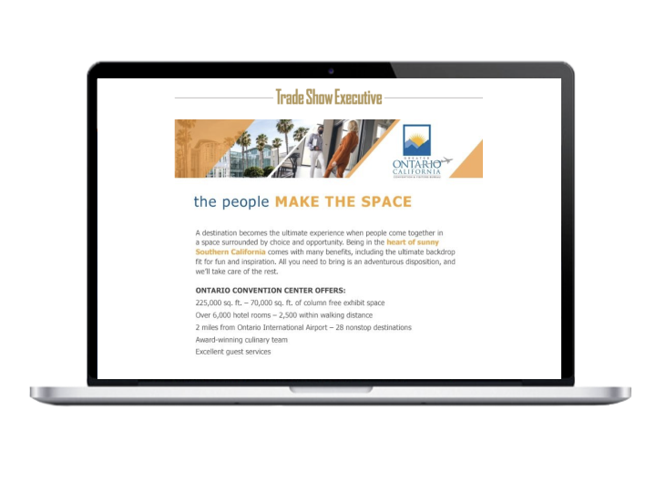 Custom Email — Trade Show Executive Media Planner