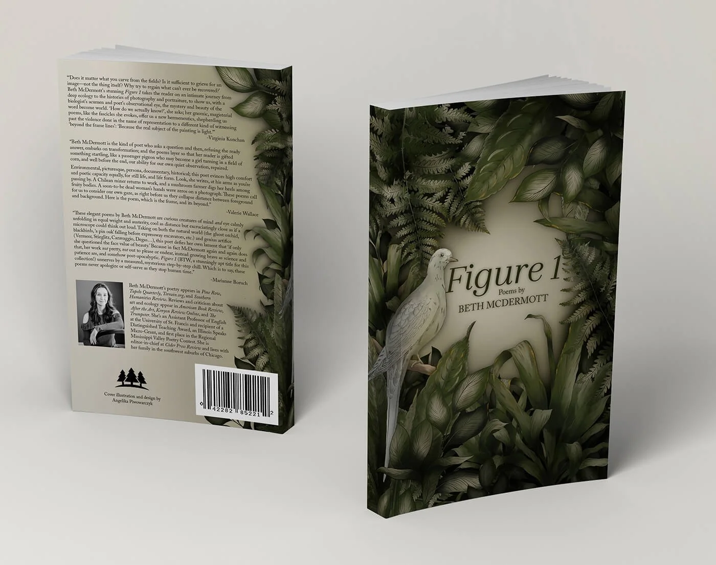 Figure 1 Poetry Book Cover — Flora Illustration