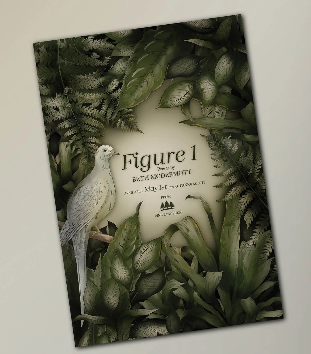 Figure 1 Poetry Book Cover — Flora Illustration