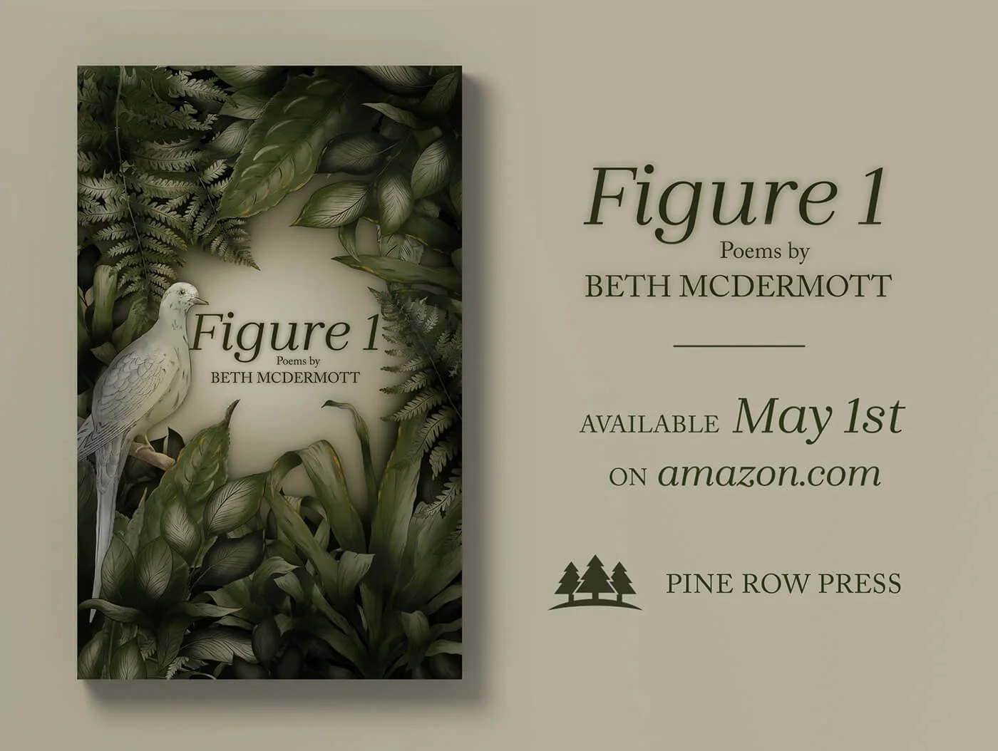 Figure 1 Poetry Book Cover — Flora Illustration