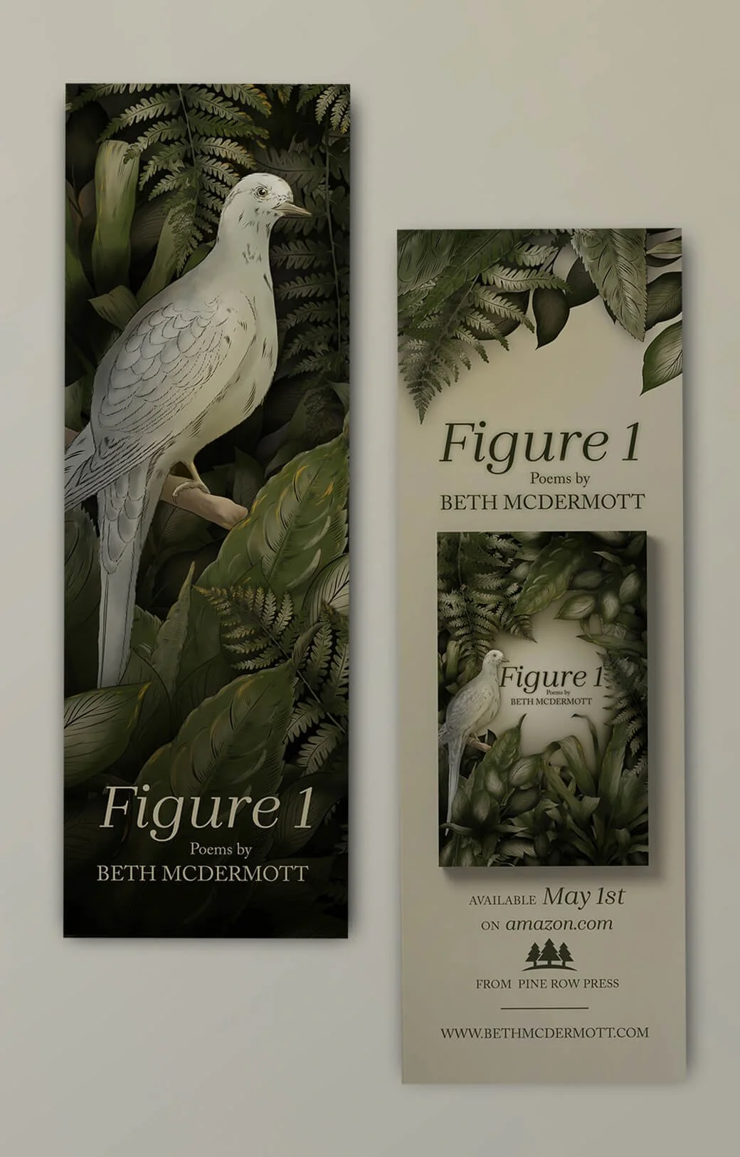 Figure 1 Poetry Book Cover — Flora Illustration