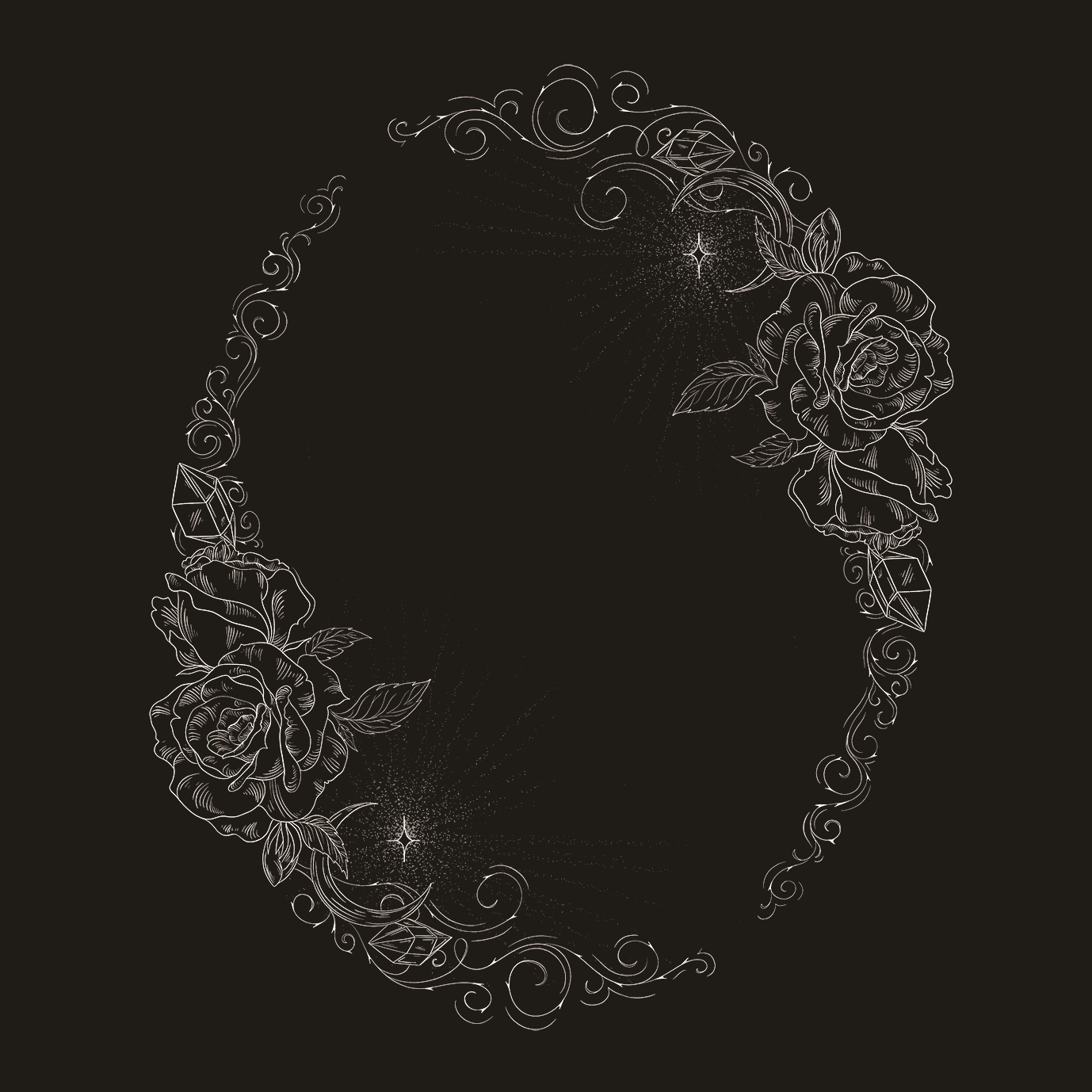 Bewitched Beans Coffee Bag Design — Flora Illustration