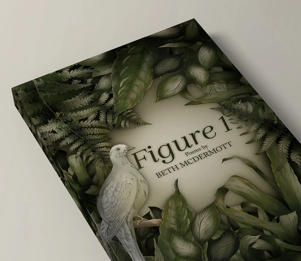 Figure 1 Poetry Book Cover — Flora Illustration