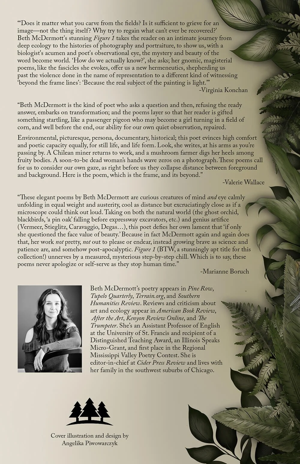 Figure 1 Poetry Book Cover — Flora Illustration