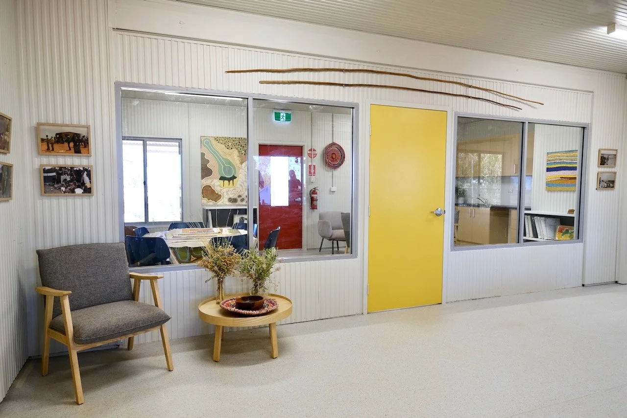 Rawa's community school main building — METIO