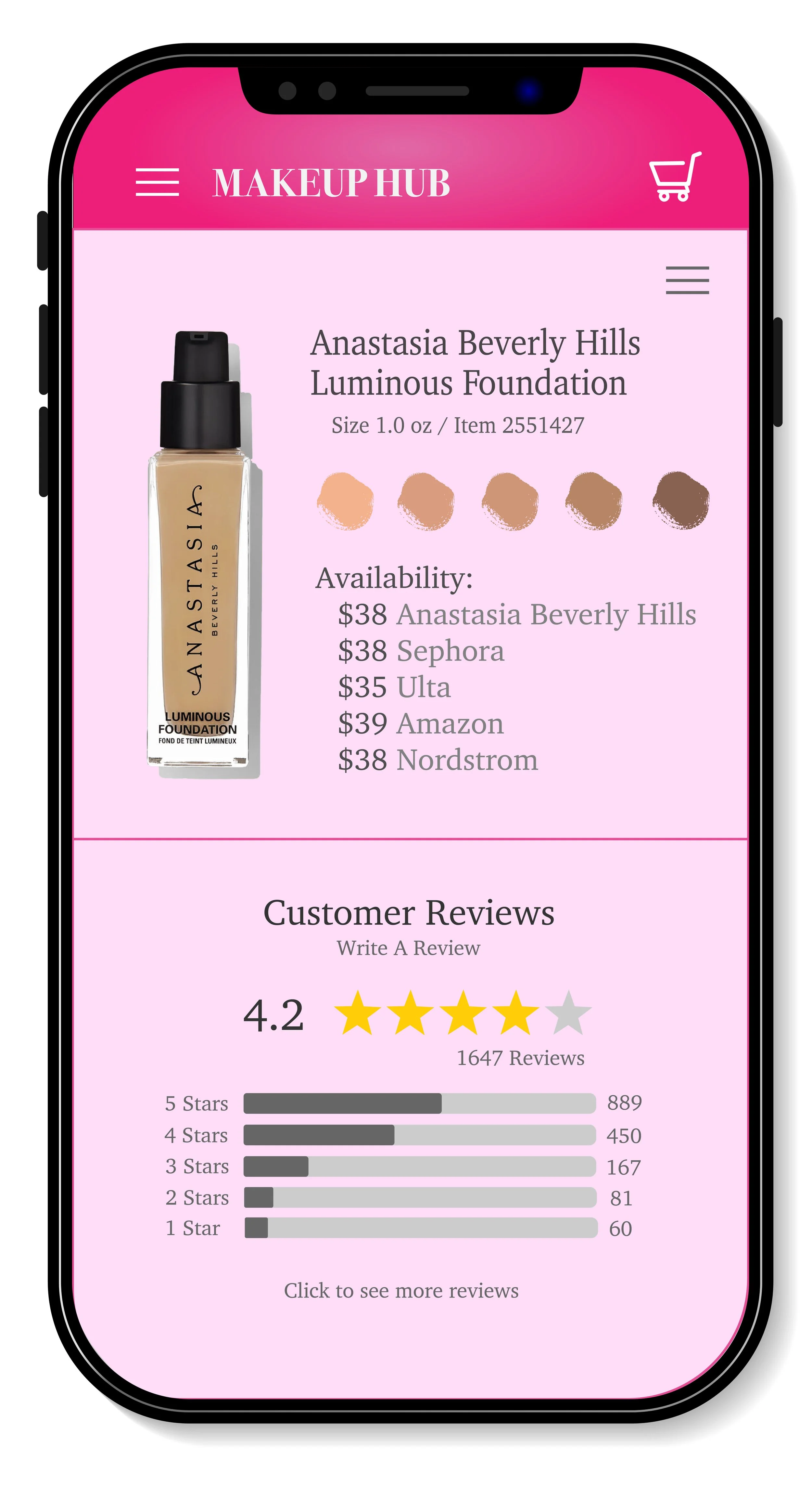 App Interface Designs — GABI SILVERMAN