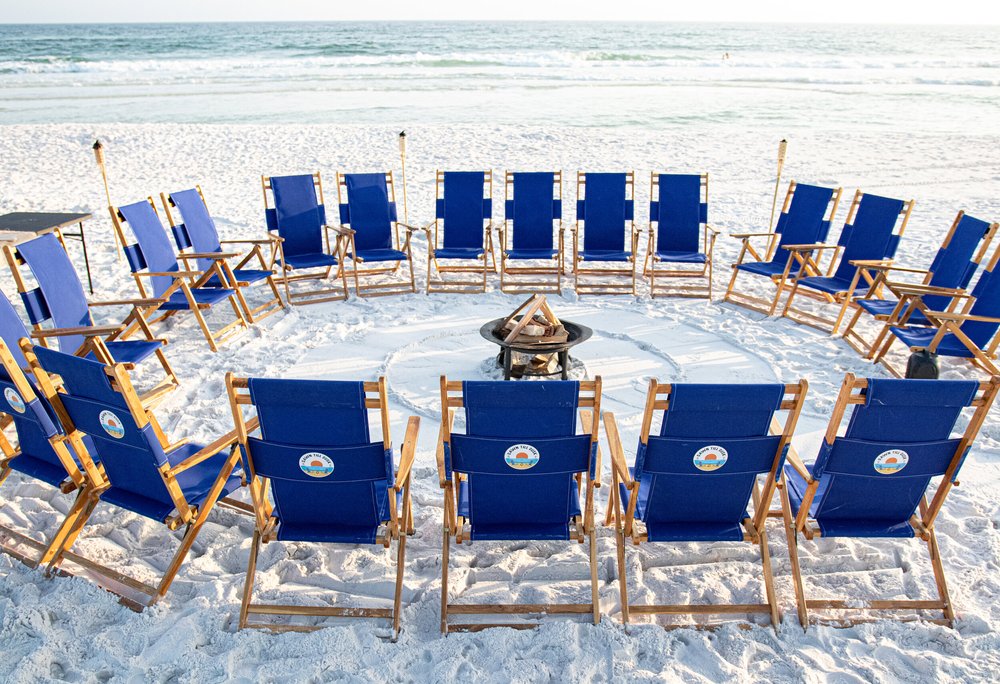 Beach Bonfire In Inlet Beach, FL | 30A Bonfires
