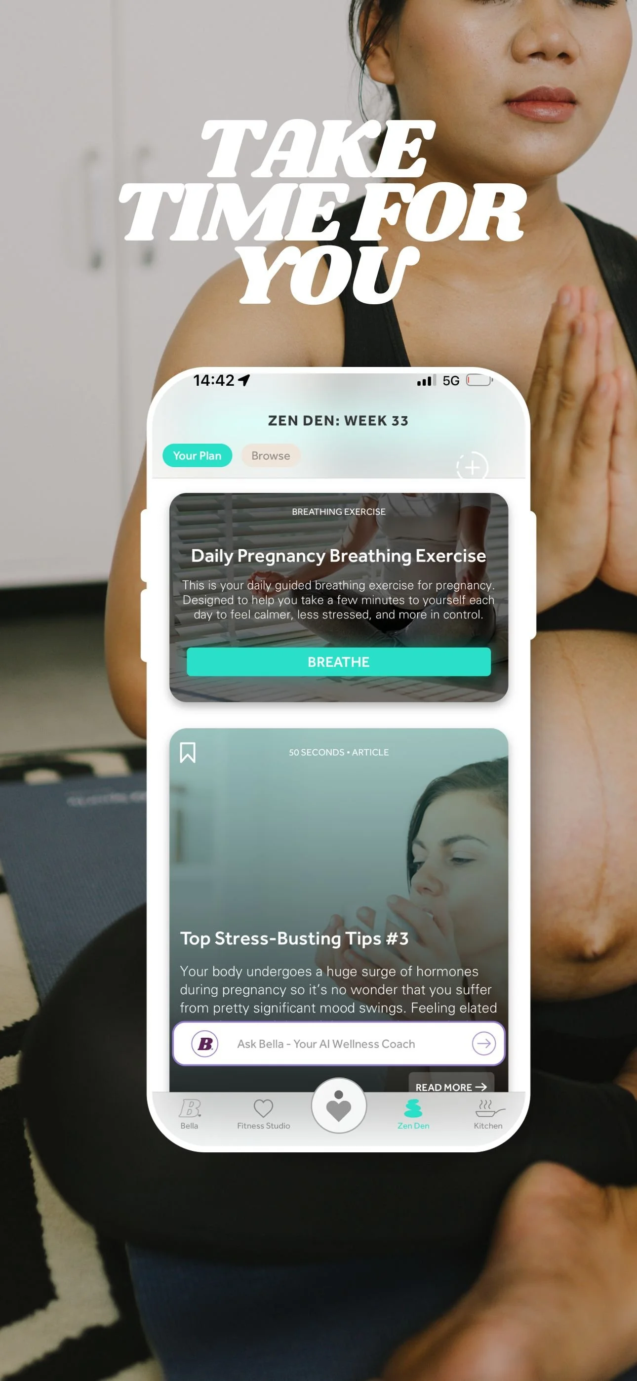 Discover the #1 Pregnancy Fitness App — Baby2Body