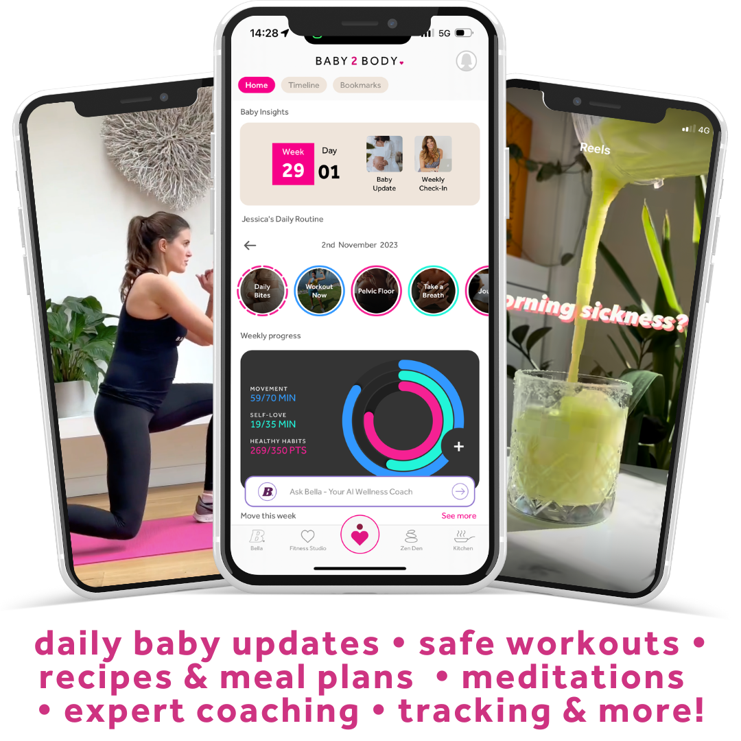 Discover the #1 Pregnancy Fitness App — Baby2Body