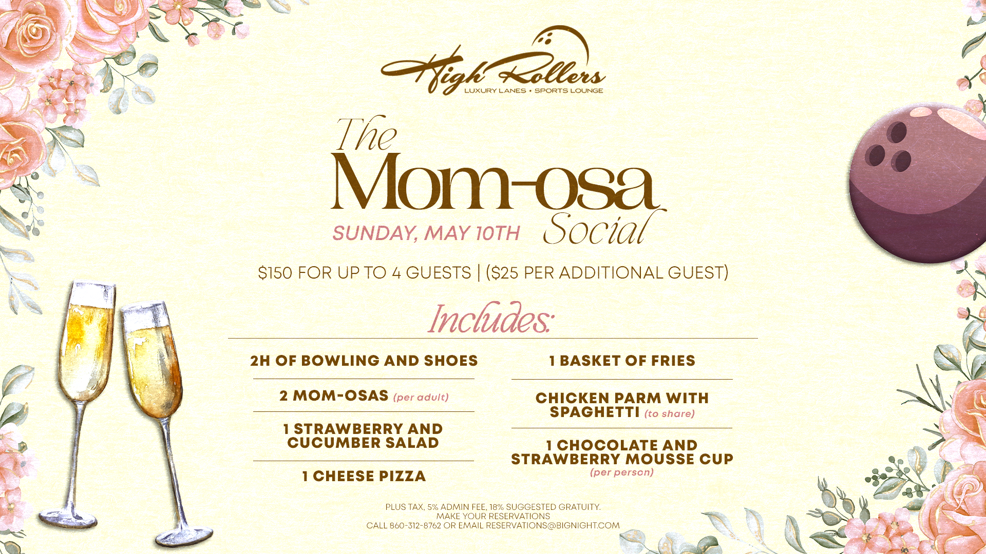 High Rollers Luxury Lanes | Bowling, Dining & Private Events at ...