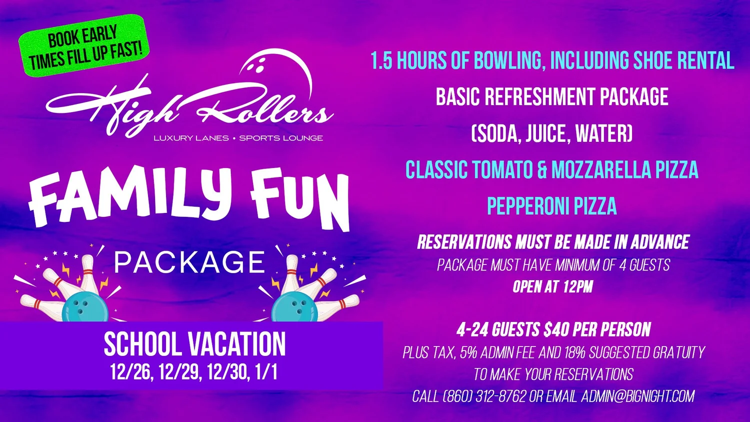 High Rollers Foxwoods