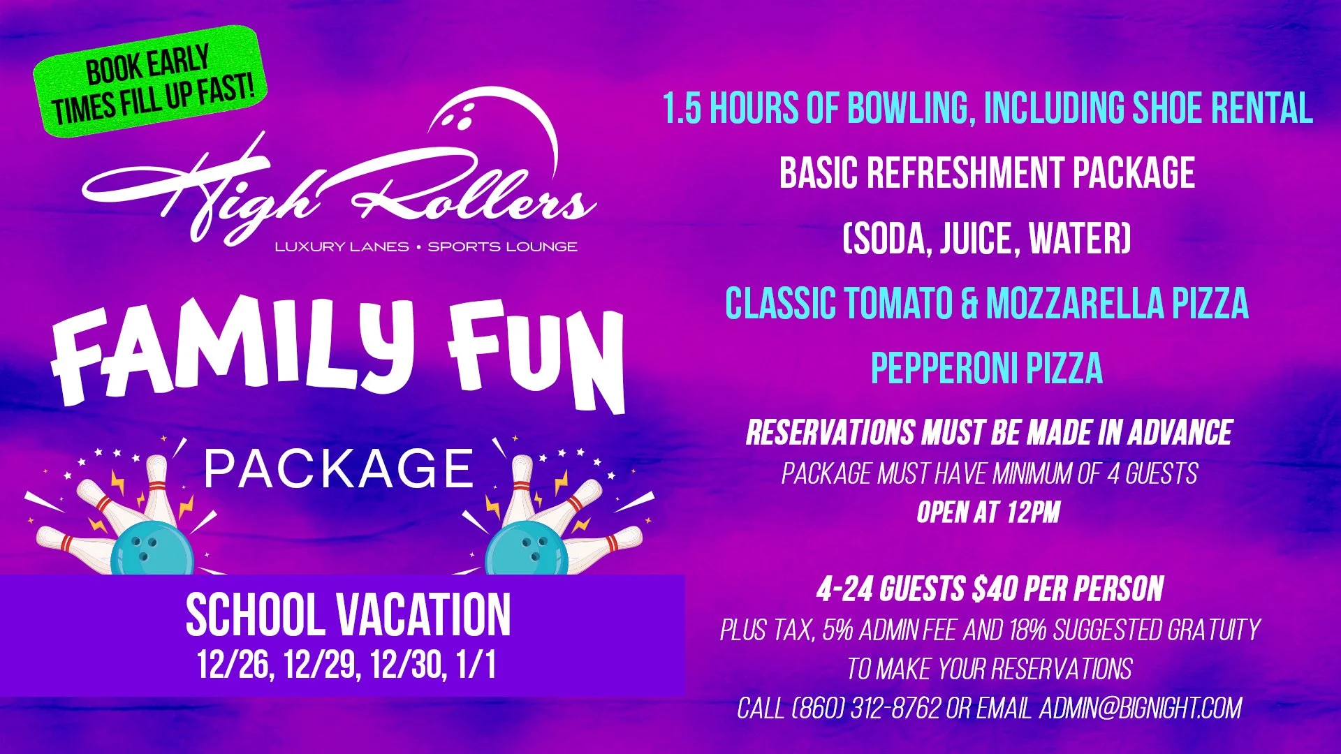 High Rollers Foxwoods