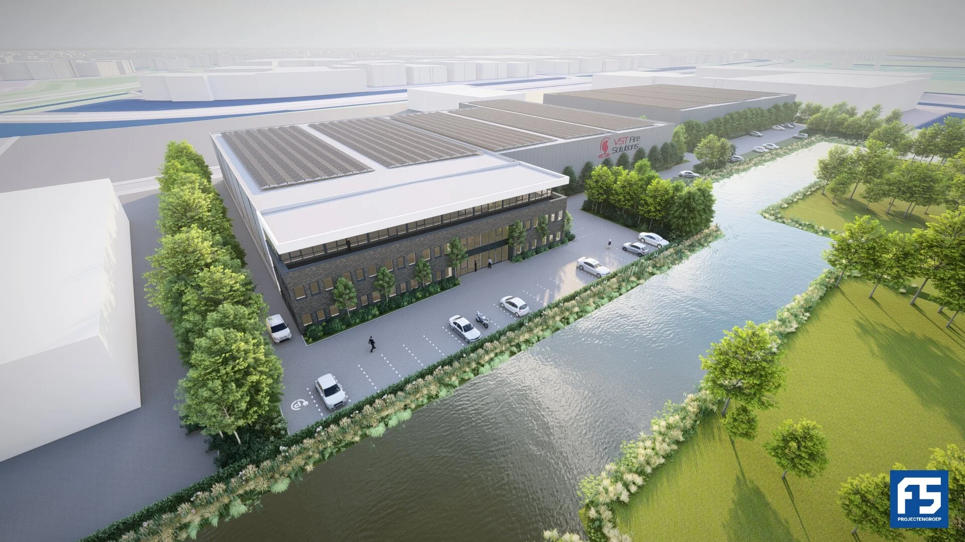 Een gerobotiseerde fabriek voor sprinklerinstallaties - VST Fire Solutions