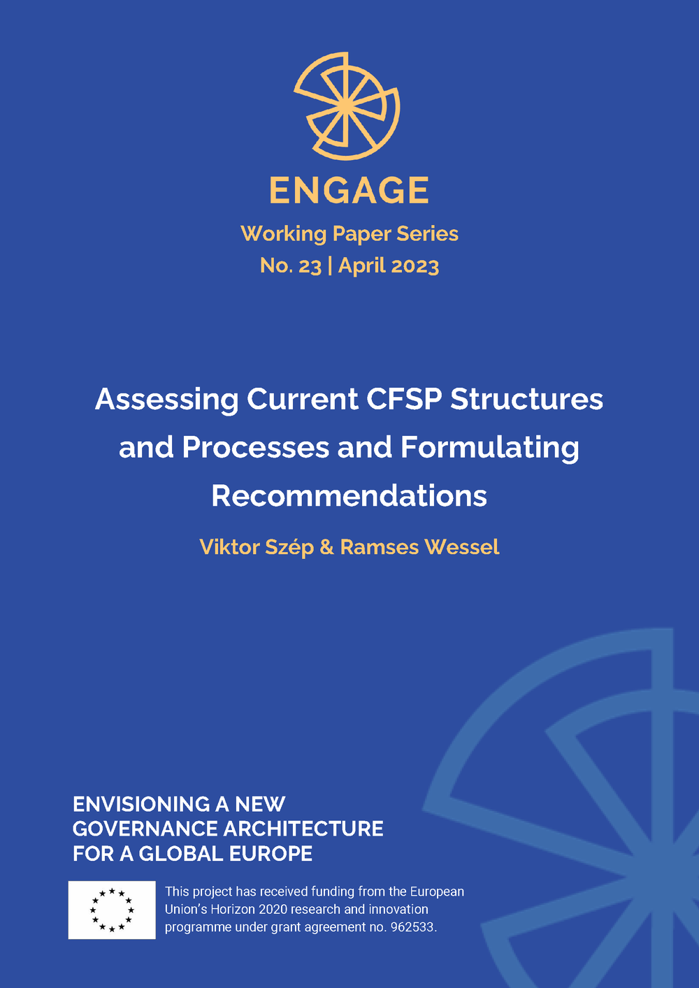 Assessing Current CFSP Structures and Processes and Formulating ...