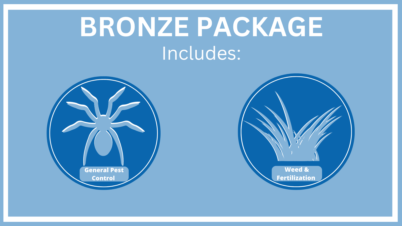 Bronze Protection Package — Sure Shot Pest & Weed Control