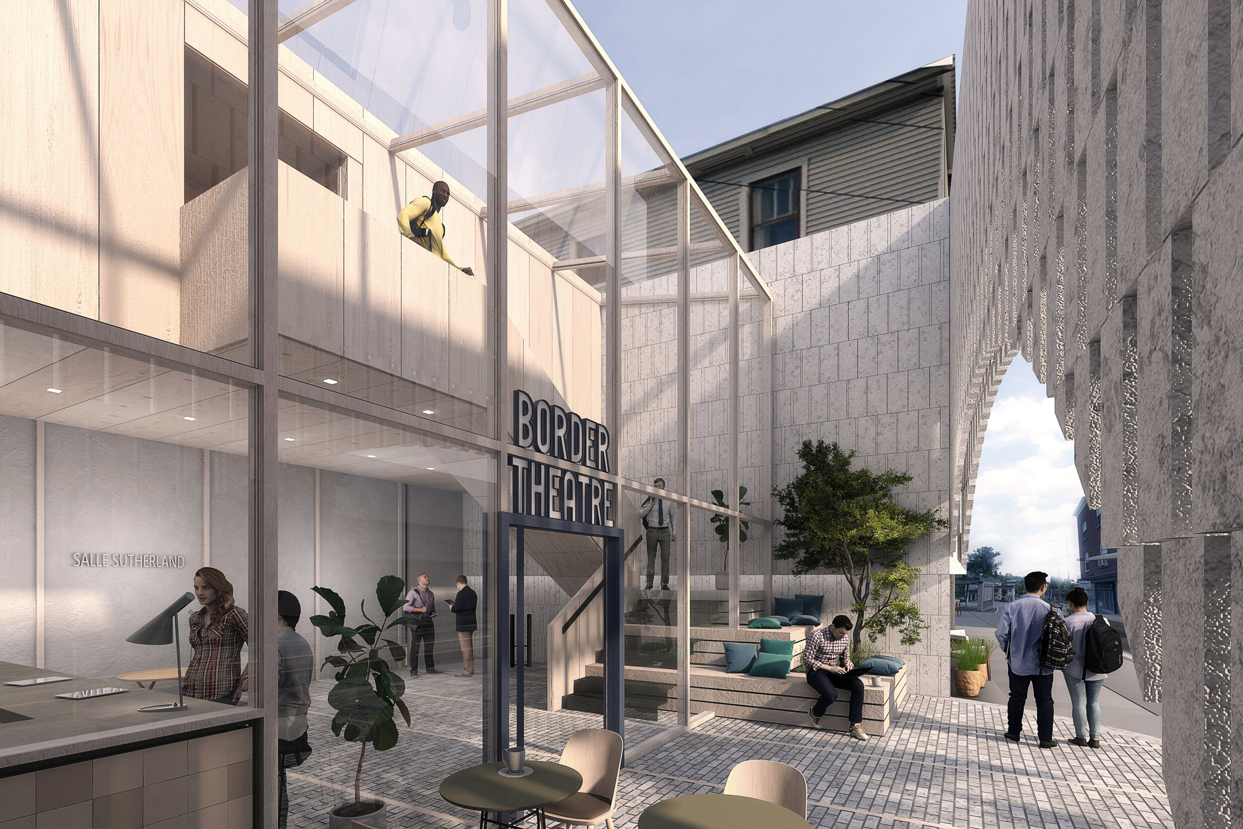 BORDER THEATER — dion+cole