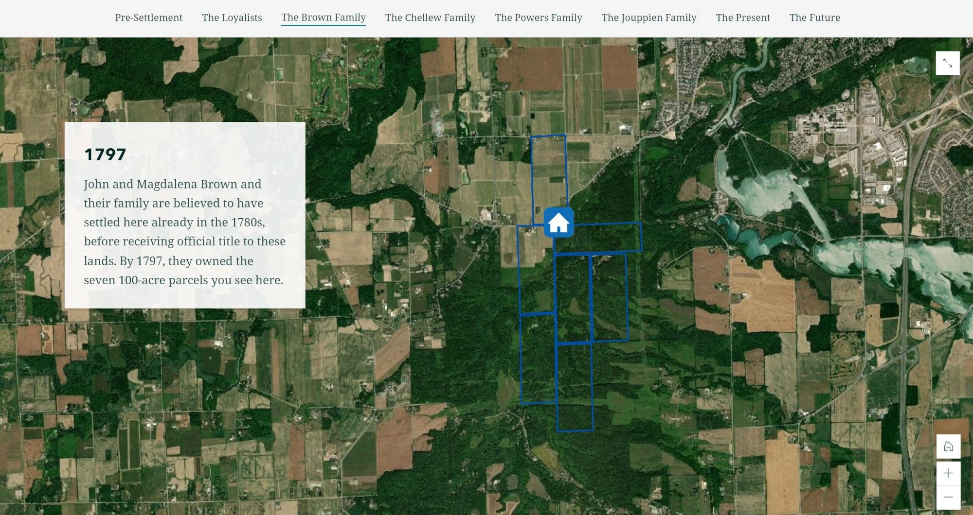 Mapping The Brown Homestead — The Brown Homestead