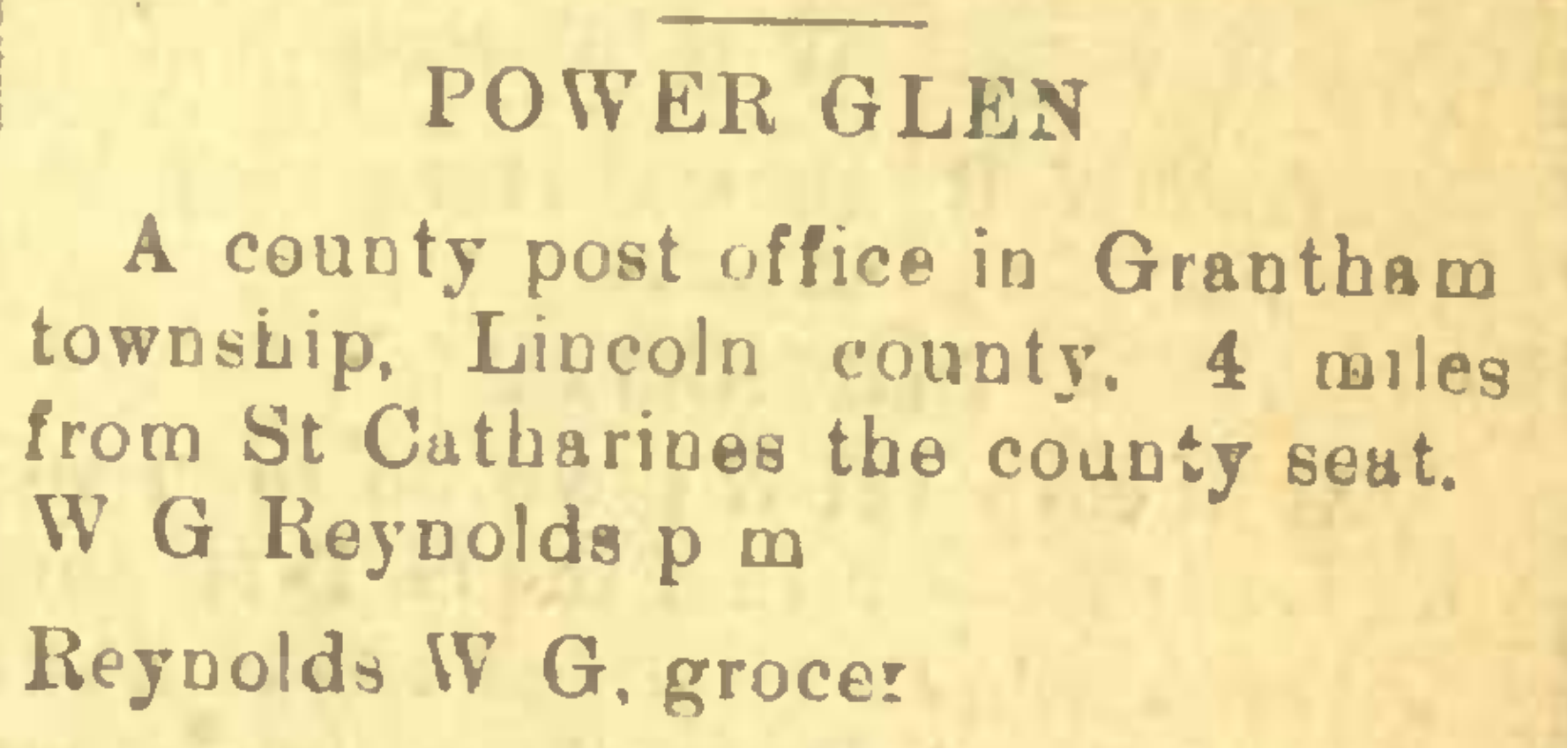 Meet our Neighbours II: Electricity and Regeneration at Power Glen ...