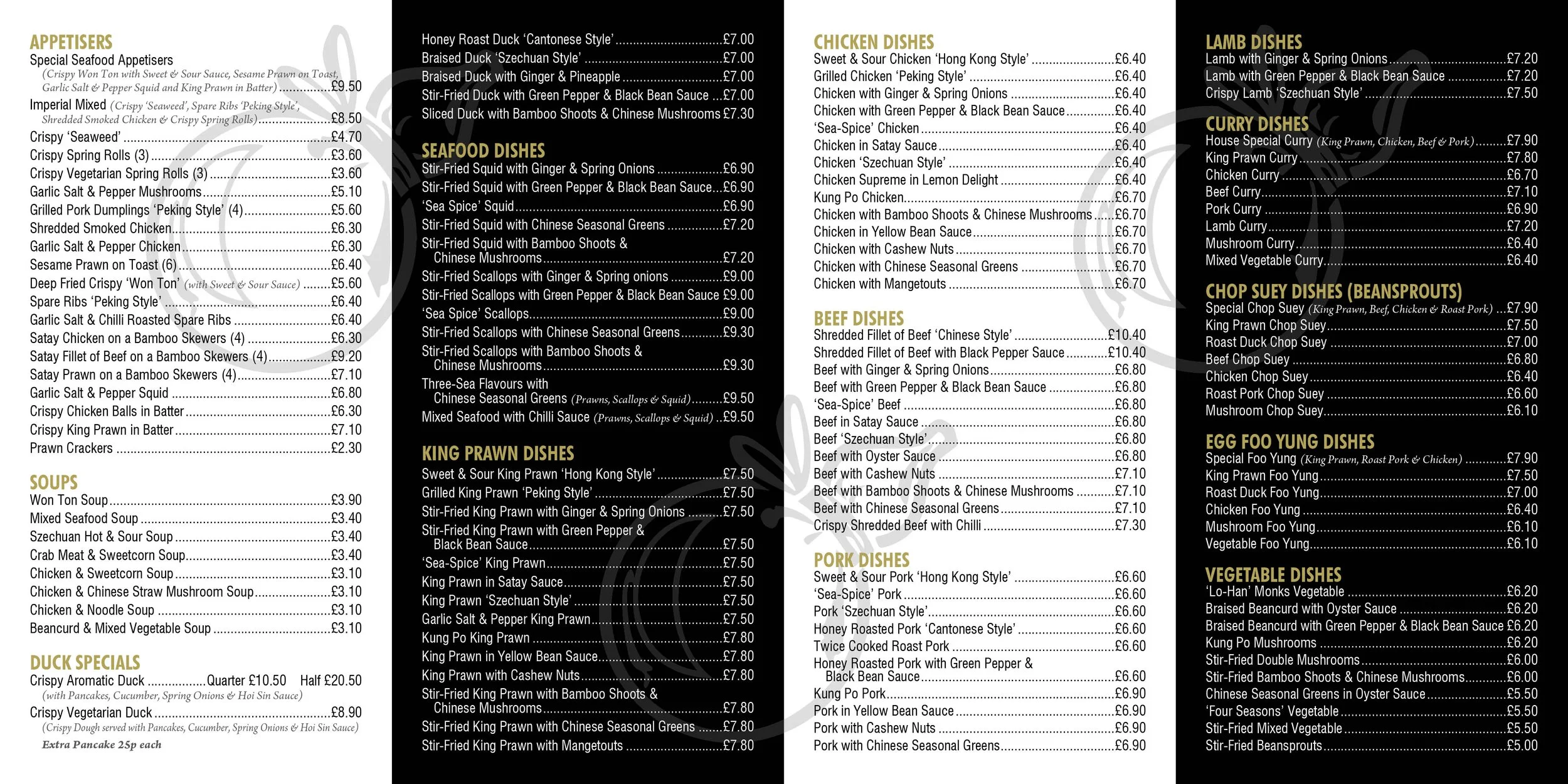 General 1 — Water Margin Chinese Restaurant & Takeaway in Southampton