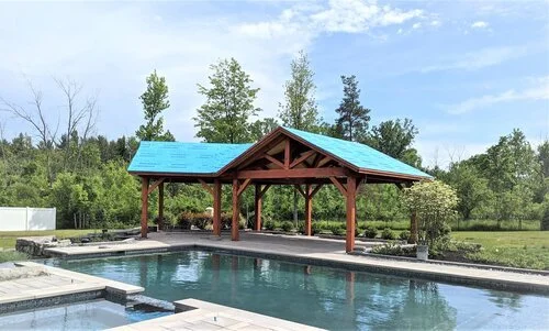 Pavilions & Pool Huts — Timber Frames Inc.
