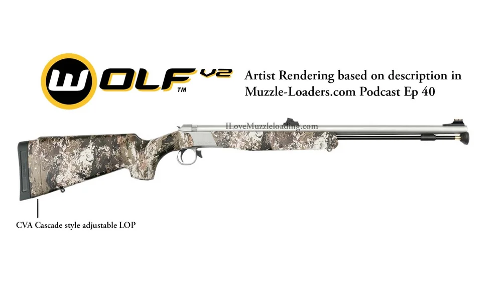 CVA CONFIRMS Wolf V2 Rumor — I Love Muzzleloading