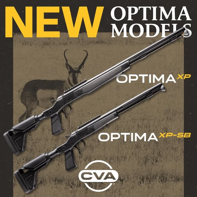 CVA Announces Updated Optima Muzzleloader Variants | Optima XP Series ...