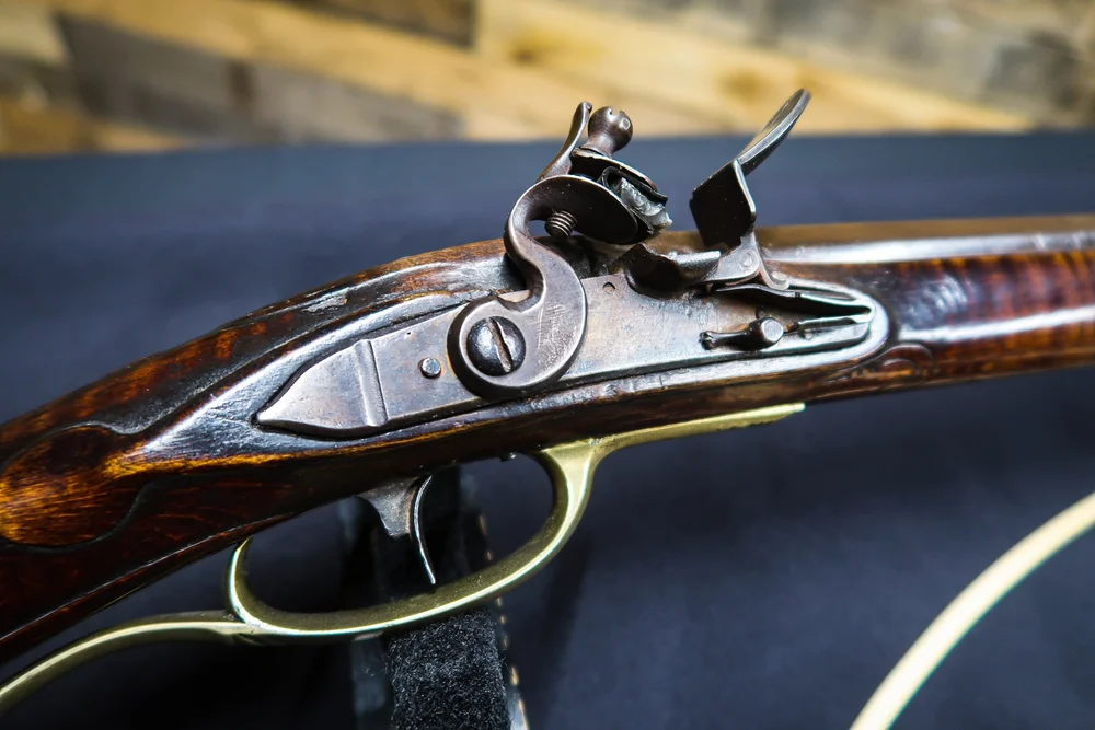 Hands on with a J.P. Beck Signed Smoothbore Flintlock American Long ...