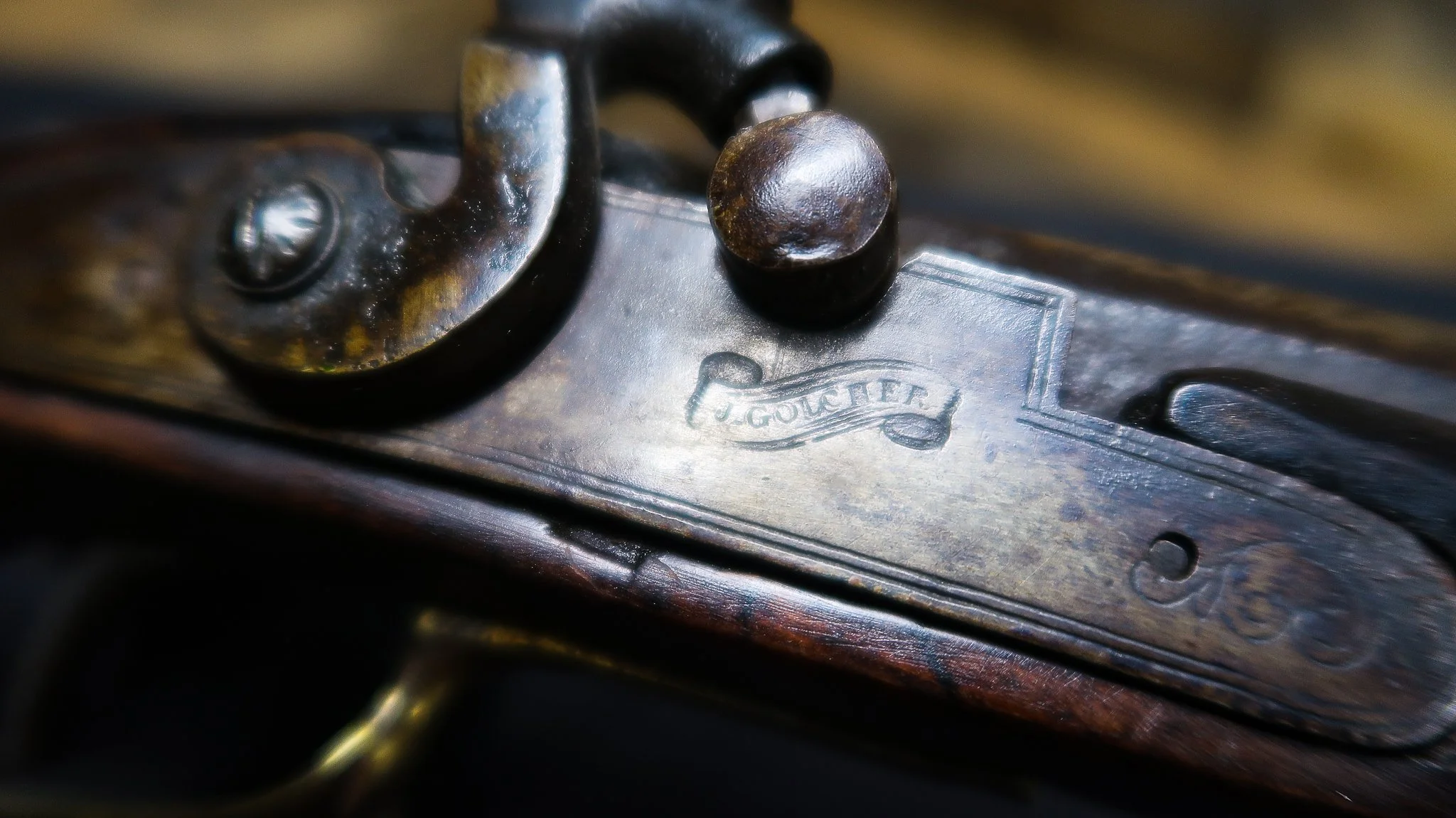 Original FULL STOCK Hawken Rifle | William Hawken, the less famous ...