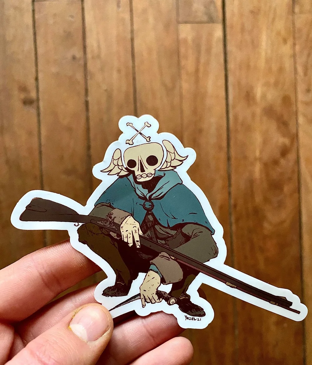 Kill Or Be Kild Grave Marker Stickers | Historically Inspired — I Love ...