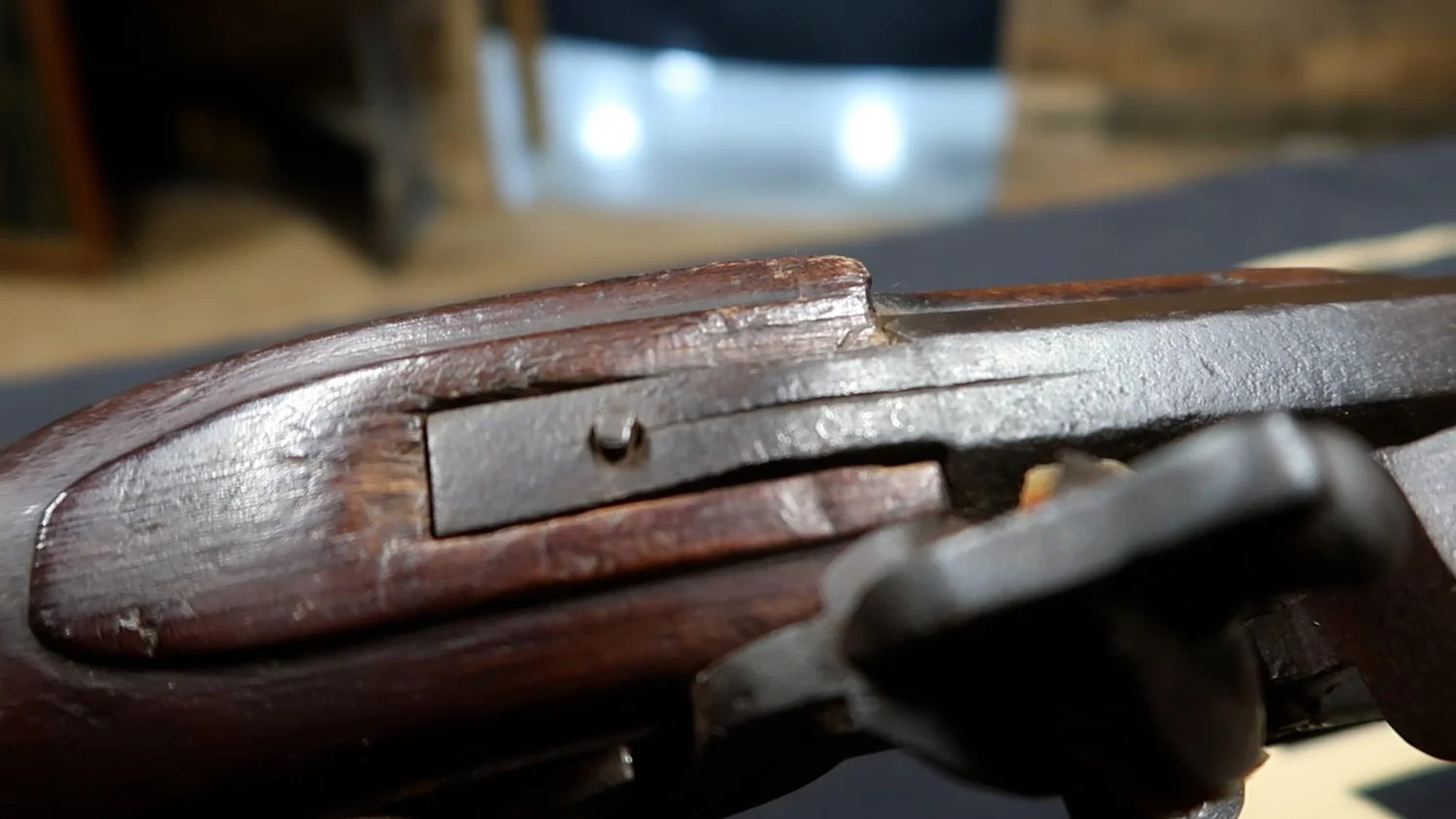 Early American Colonial Era Doglock Flintlock Musket | Early 18th ...