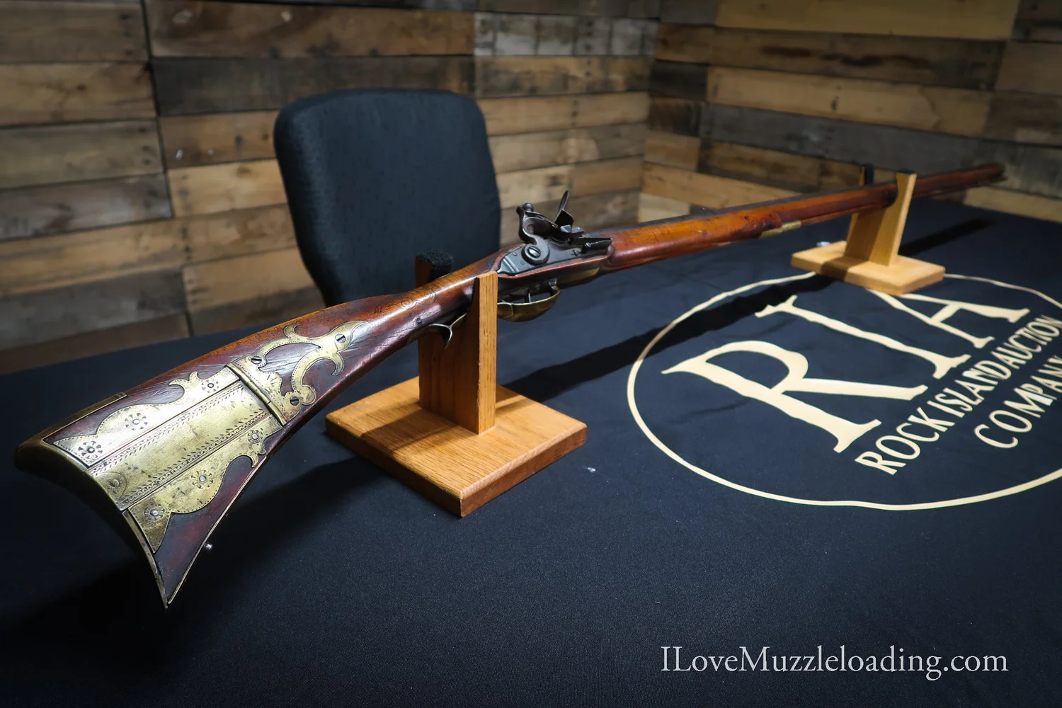 Angstat Attributed Berks County Pennsylvania Longrifle | Featured in ...